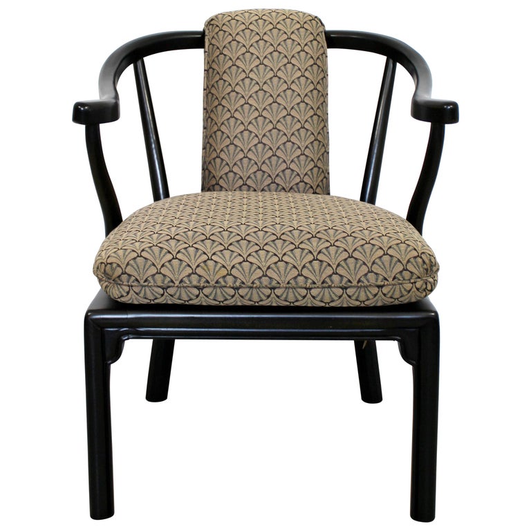 Mid-Century Modern Custom Kraft and Sons Asian Style Lounge Armchair ...