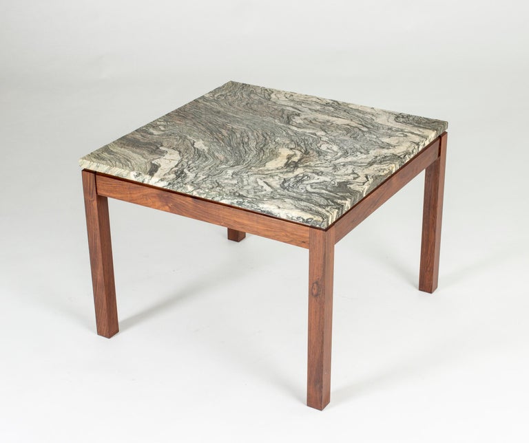 Mid-Century Modern Danish Marble Table at 1stDibs