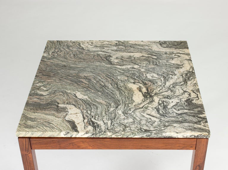 Mid-Century Modern Danish Marble Table at 1stDibs