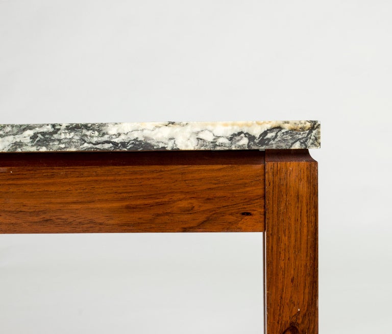 Mid-Century Modern Danish Marble Table at 1stDibs