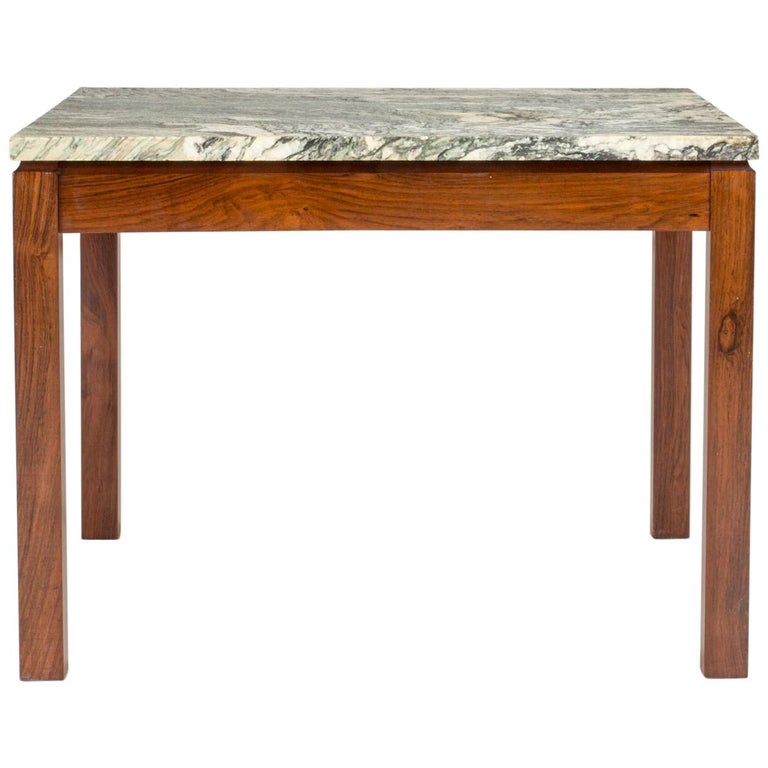 Mid-Century Modern Danish Marble Table at 1stDibs
