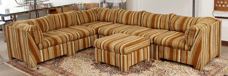 Mid-Century Modern Danish Selig Monroe 6 Pc Modular Sofa Sectional ...