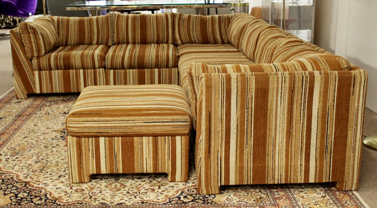 Mid-Century Modern Danish Selig Monroe 6 Pc Modular Sofa Sectional ...