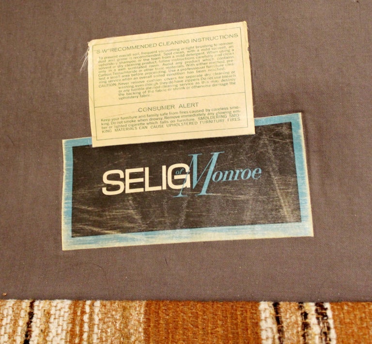 Mid-Century Modern Danish Selig Monroe 6 Pc Modular Sofa Sectional ...