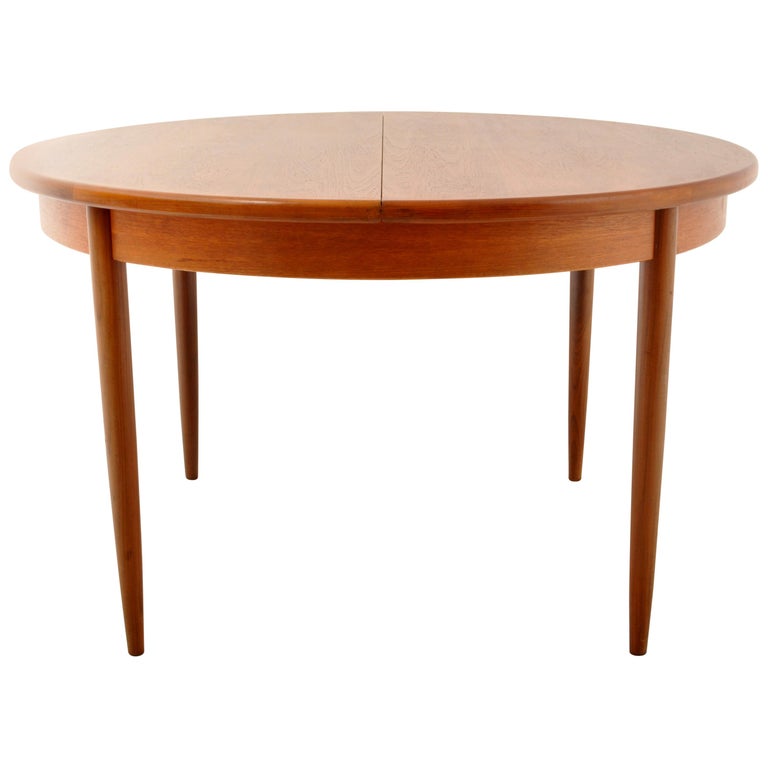 Mid-Century Modern Danish Style Teak Extension Dining Table by G Plan ...