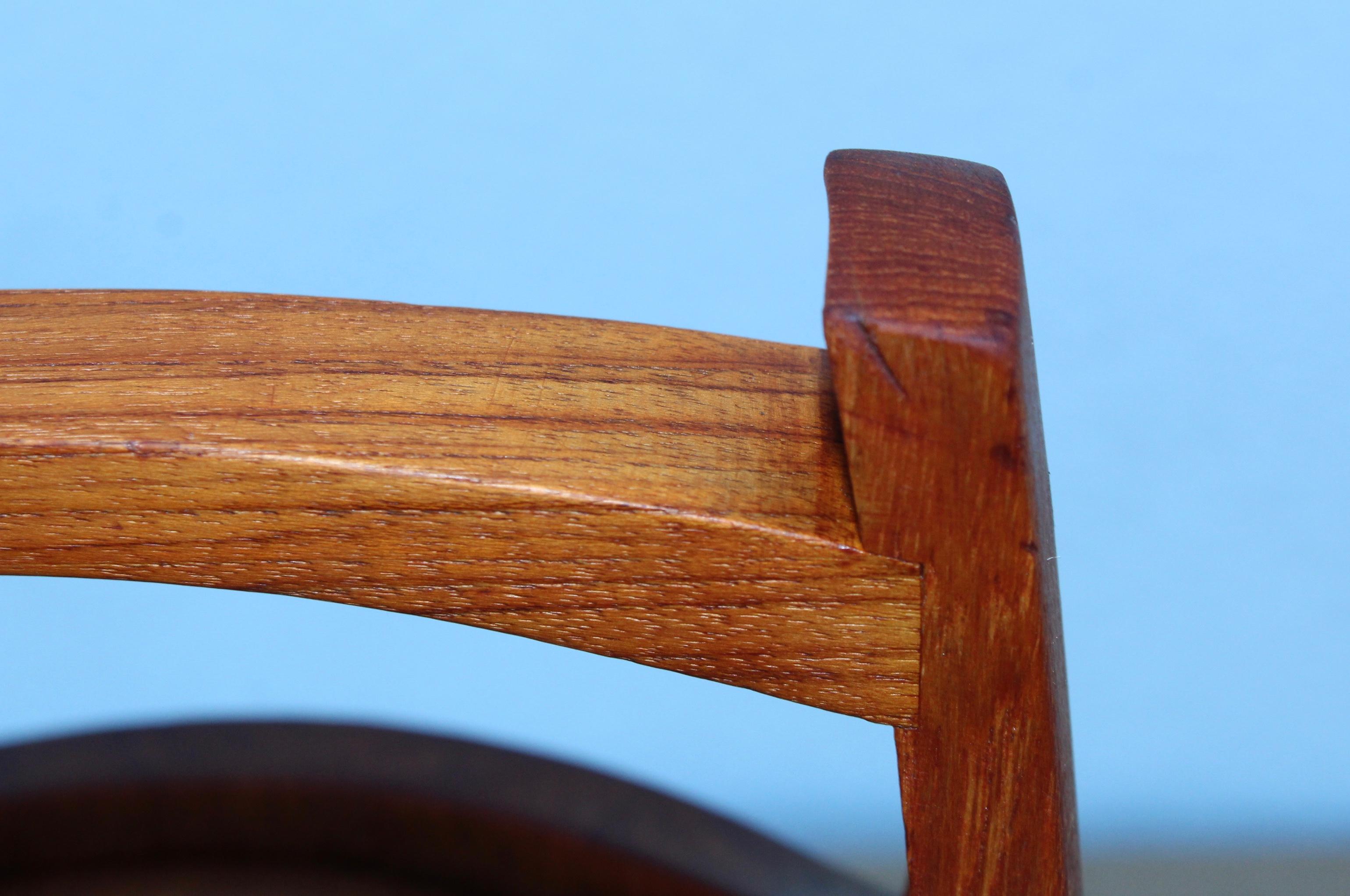 Mid-Century Modern Dansk Denmark Teak Ice Bucket at 1stDibs