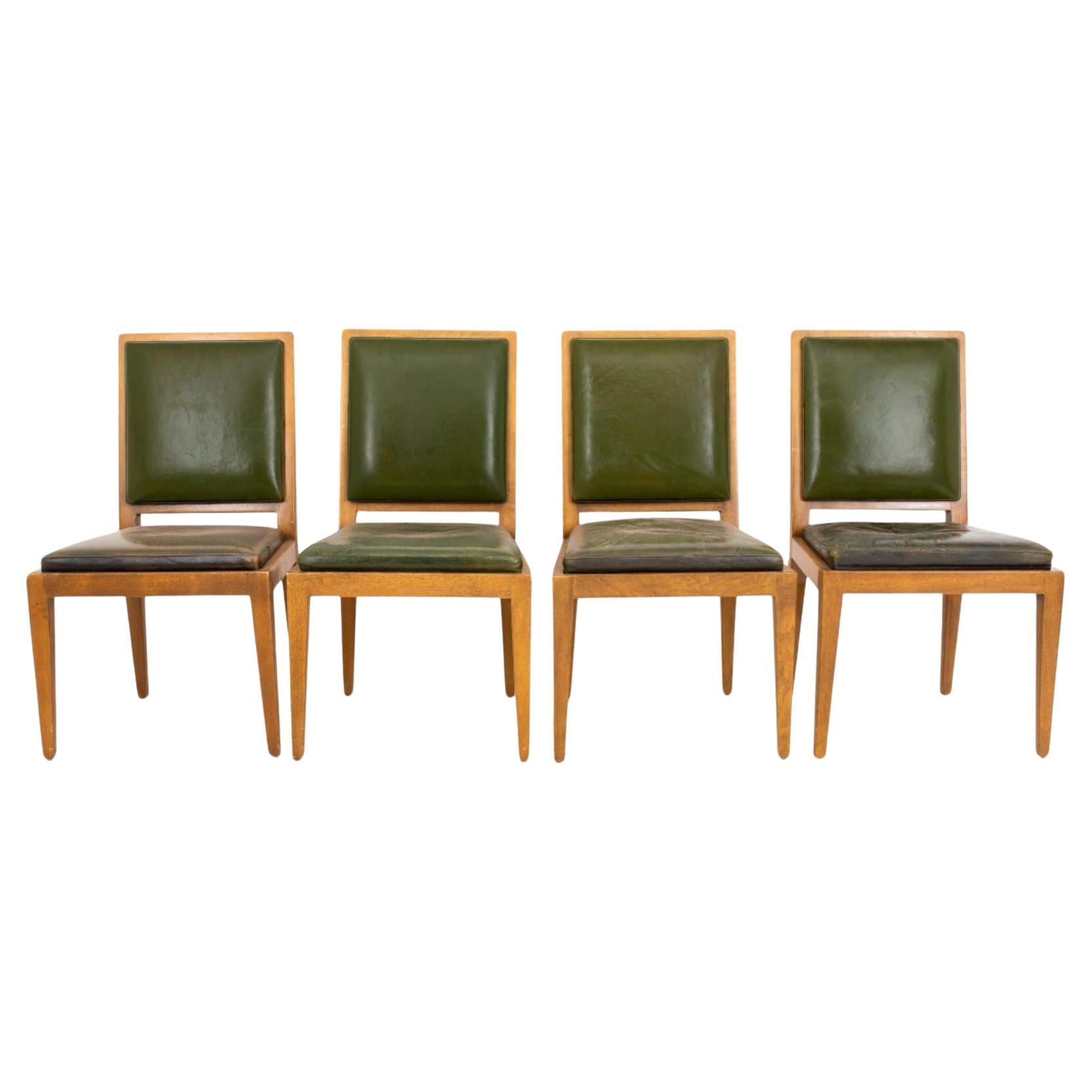 Mid-century Modern Style Set of 8 Dining Chairs Customizable Colors For ...