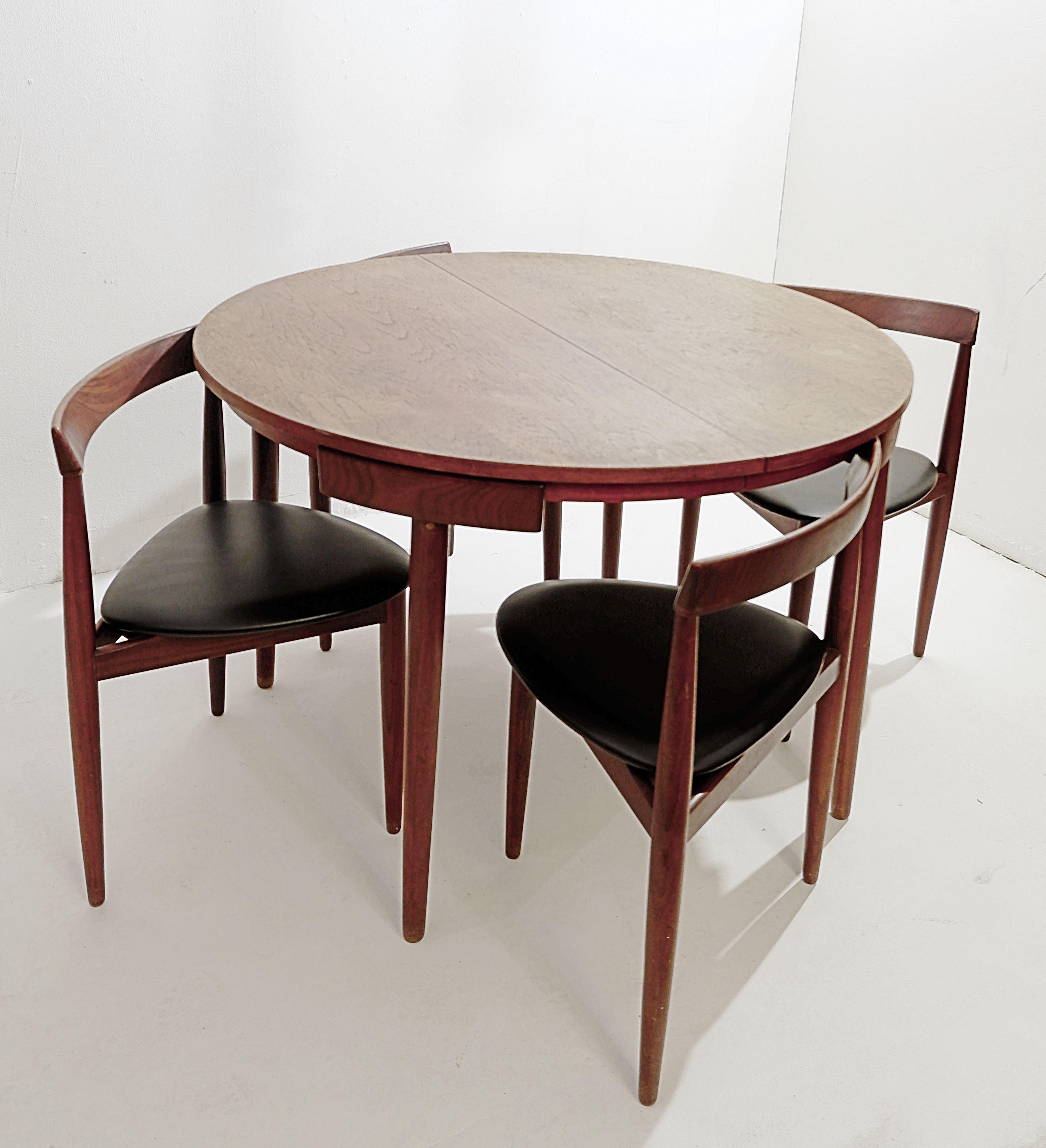 Mid-Century Modern Dining Set by Hans Olsen, Frem Røjle at 1stDibs