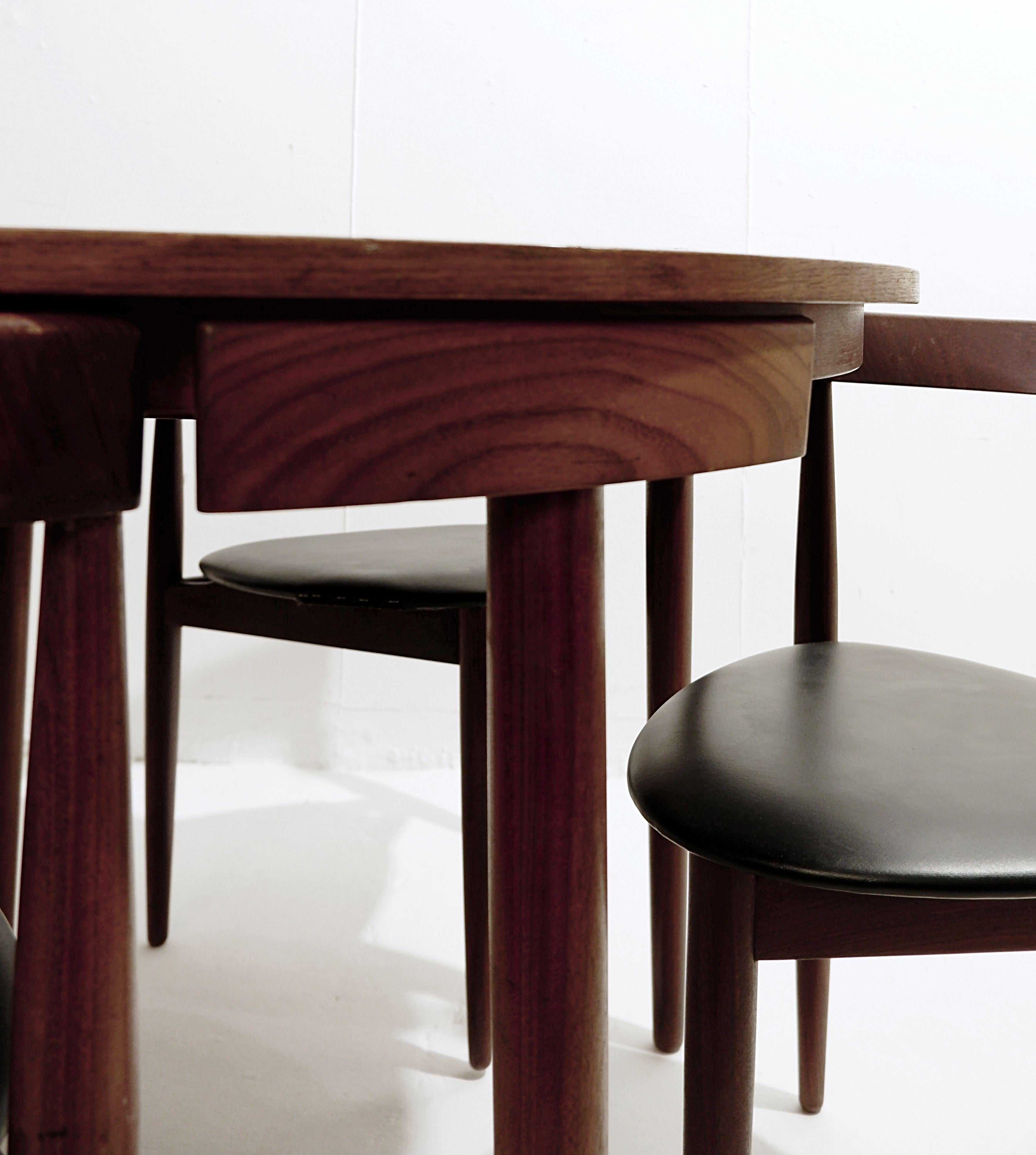Mid-Century Modern Dining Set by Hans Olsen, Frem Røjle at 1stDibs