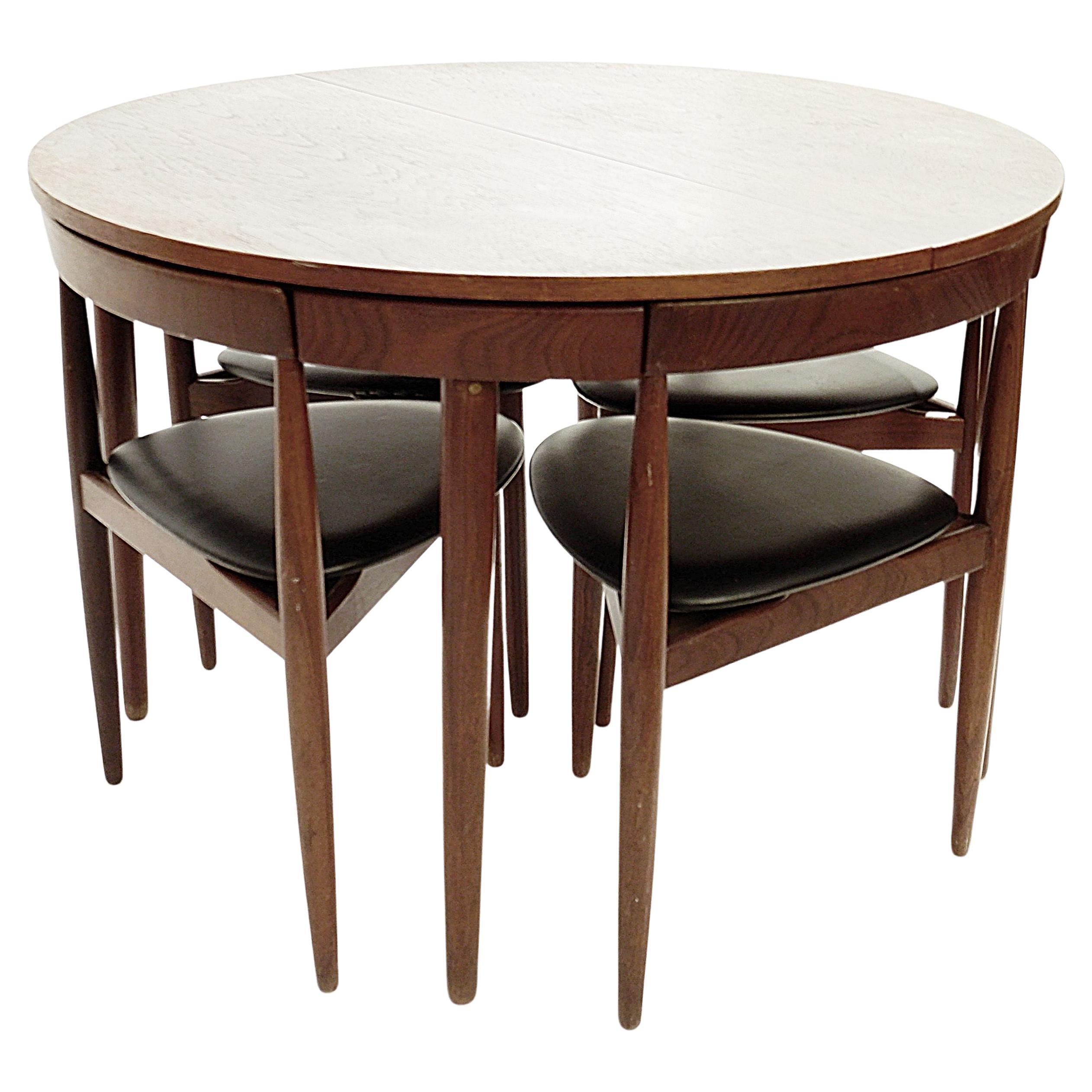 Mid-Century Modern Scandinavian Dining Set in Teak by Hans Olsen at 1stDibs