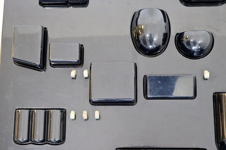 Mid-Century Modern Dorothee Mauerer Becker Uten Hanging Wall Organizer ...