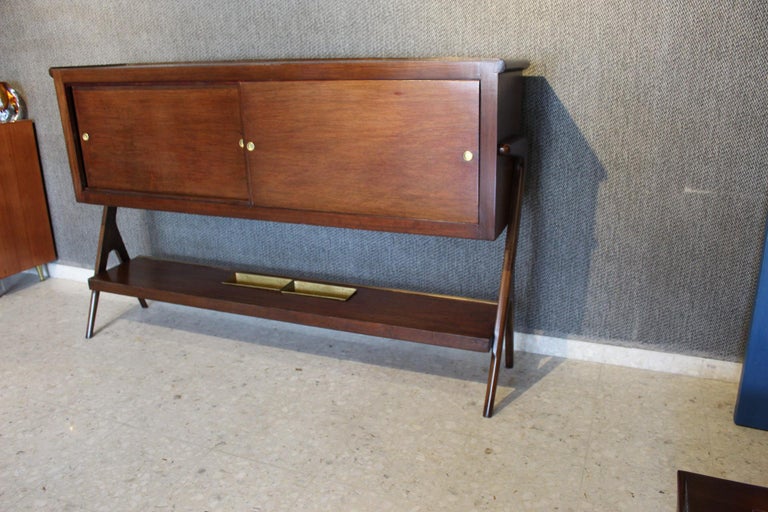 Mid-Century Modern Dry Bar For Sale at 1stDibs