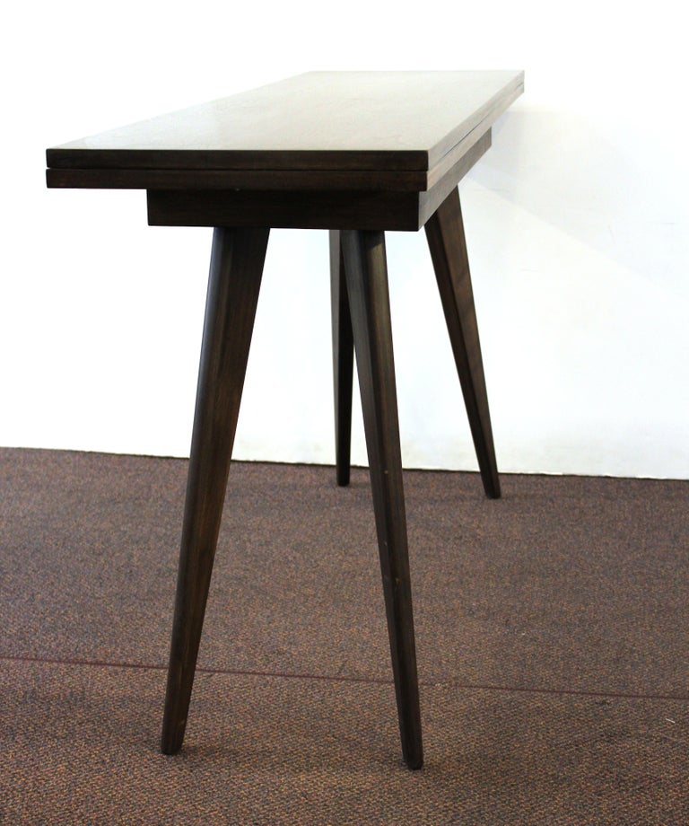 Mid-Century Modern Dunbar-Style Flip-Top Table or Console at 1stDibs