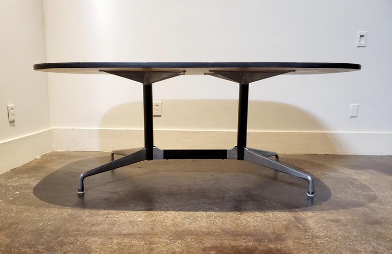 Mid-Century Modern Eames for Herman Miller Conference or Dining Table ...