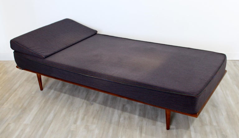 Mid-Century Modern Early George Nelson Herman Miller Walnut Daybed ...