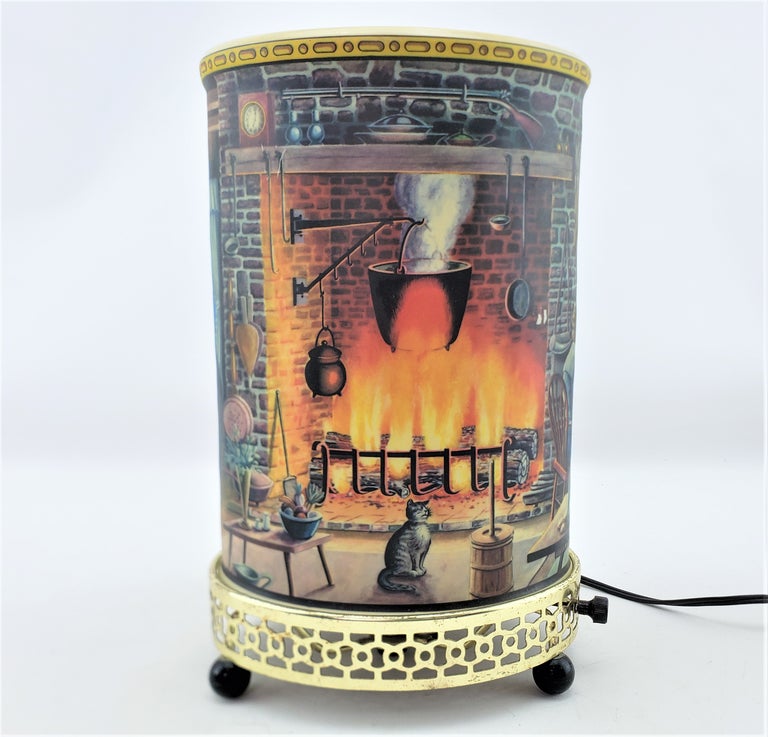 Mid-Century Modern Econolite Fireside Cat and Dog Motion Table Lamp or ...