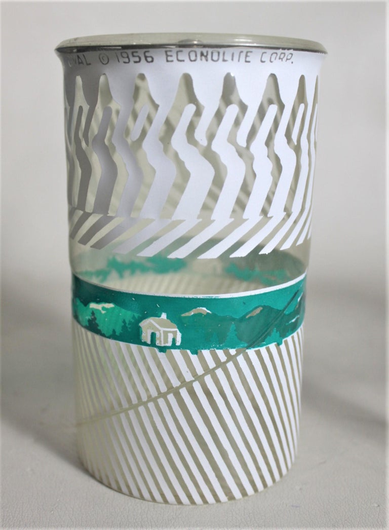 Mid-Century Modern Econolite Steam Locomotive Motion Table Lamp or ...