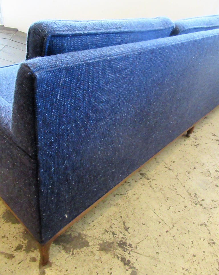 Mid-Century Modern Elongated Form Sofa Attributed to T.H. Robsjohn ...