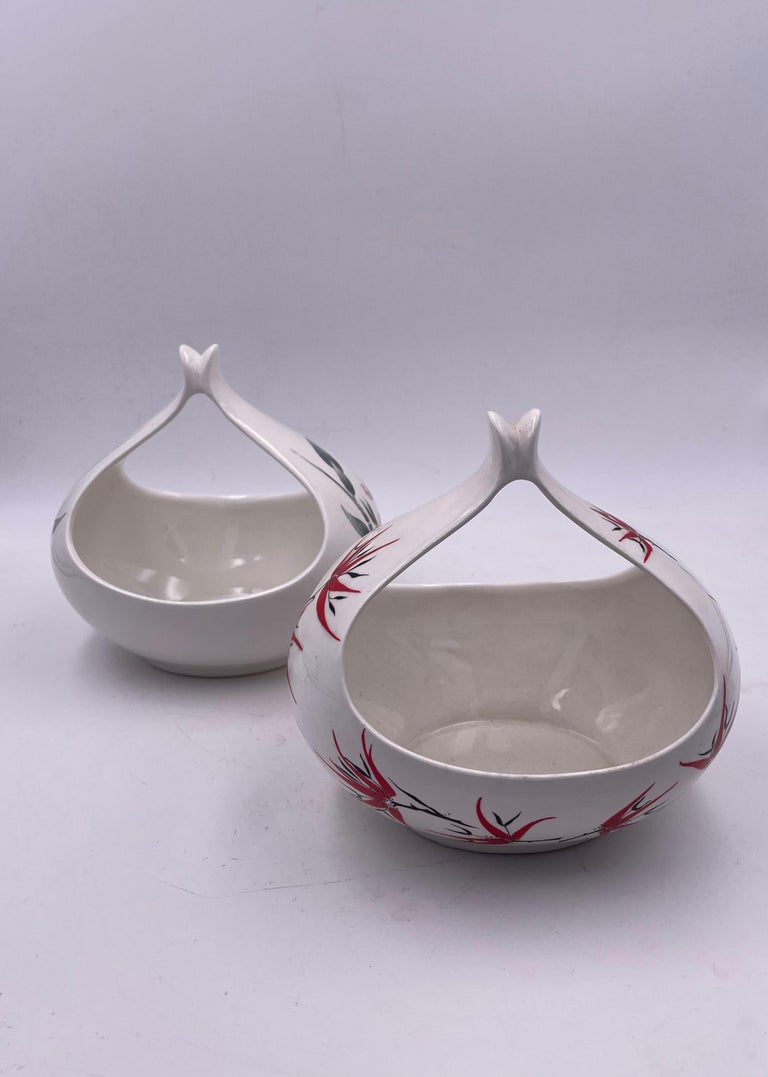 Mid-Century Modern Eva Zeisel for Hallcraft Porcelain Gravy Bowls For ...