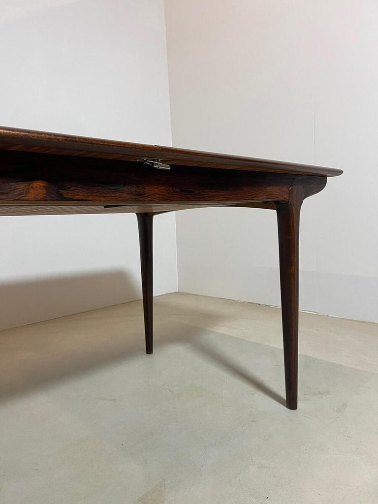 Mid-Century Modern Extendable Scandinavian Dining Table, 1960s For Sale ...