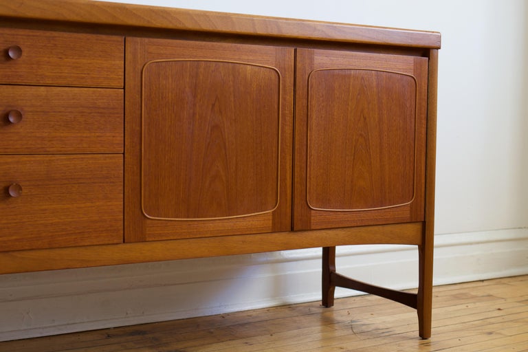 Mid-Century Modern Extra Long Nathan Credenza at 1stDibs | extra long ...