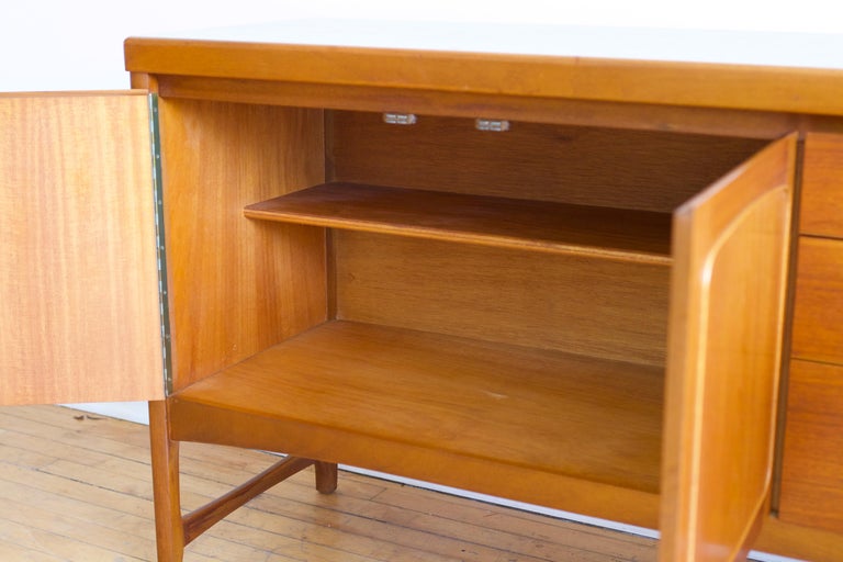 Mid-Century Modern Extra Long Nathan Credenza at 1stDibs | extra long ...