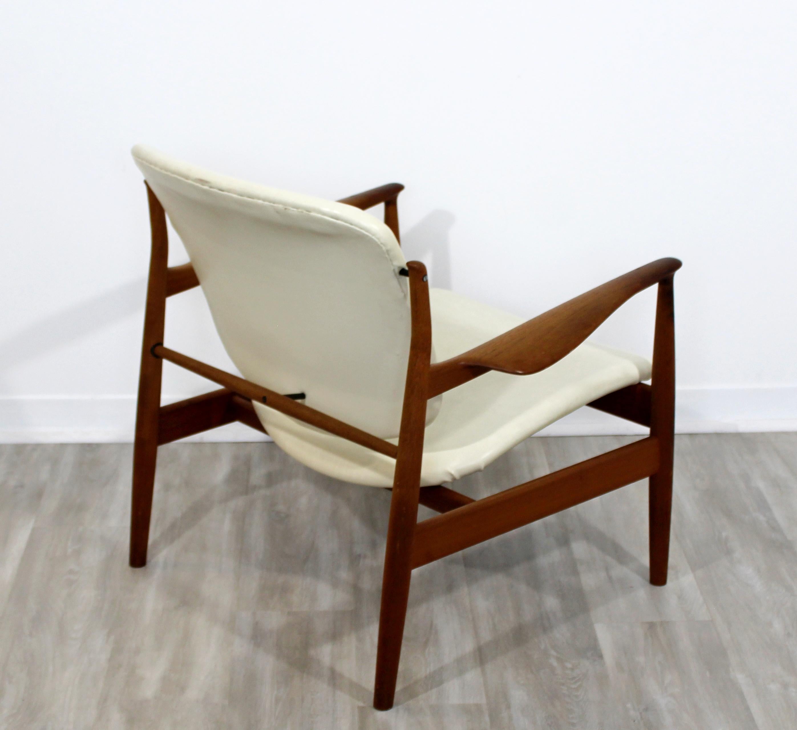 Mid-Century Modern Finn Juhl for John Stuart Teak Armchair 1950s Danish ...