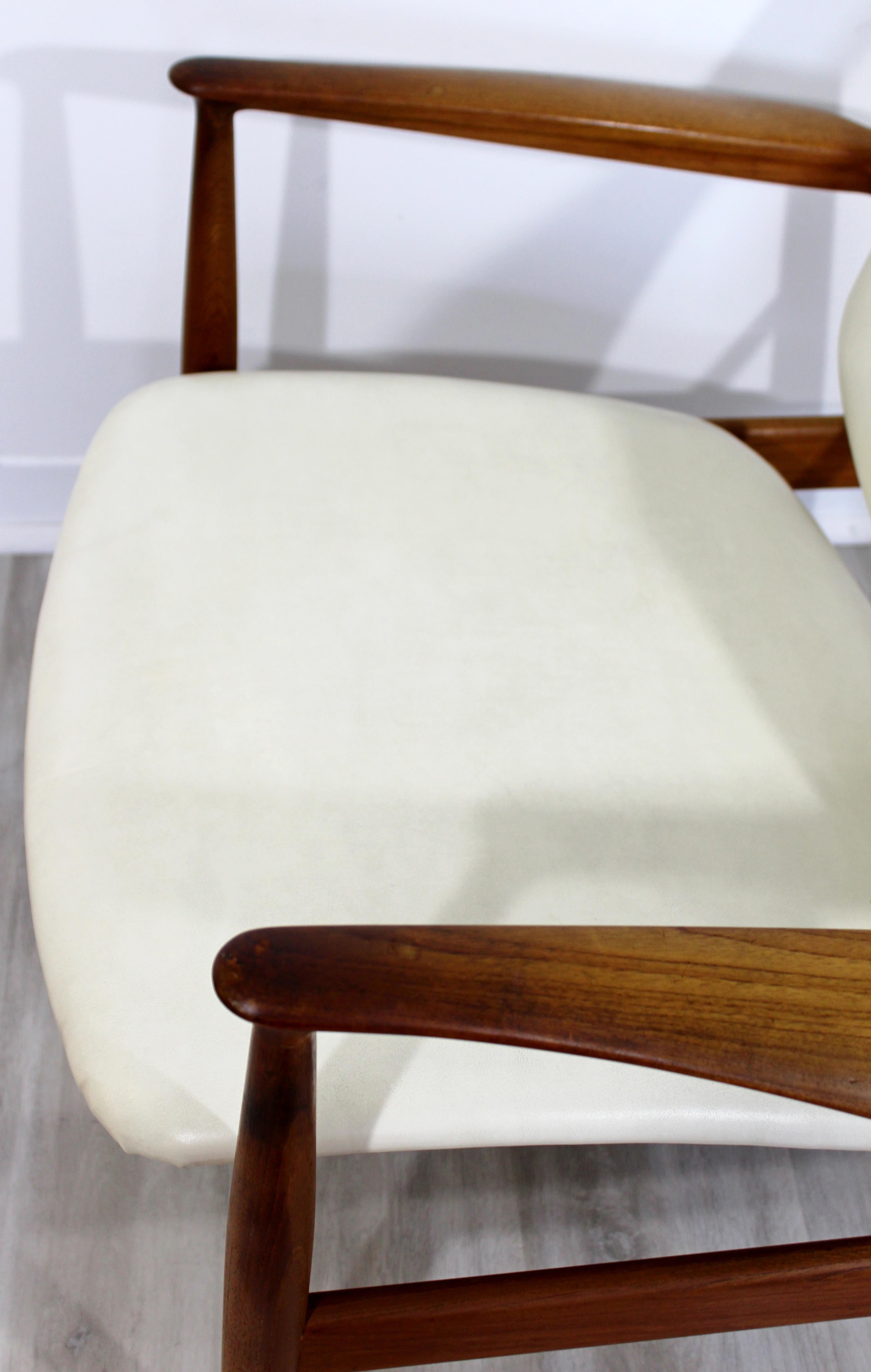 Mid-Century Modern Finn Juhl for John Stuart Teak Armchair 1950s Danish ...