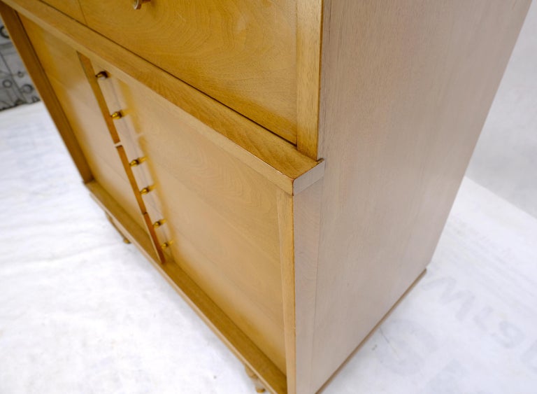 Mid-Century Modern Floating Base 5 Drawers High Chest Dresser For Sale ...