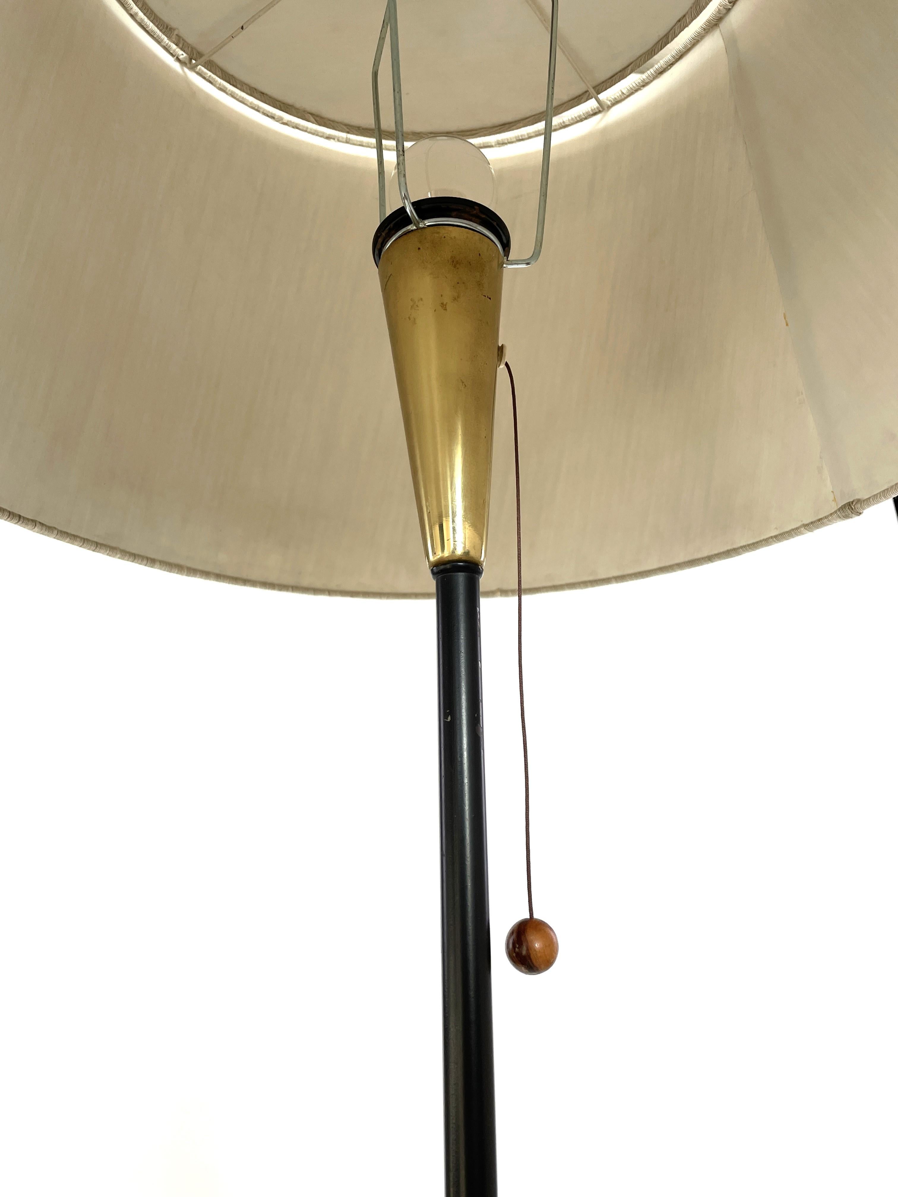 Mid-century Modern Floor Lamp by Maria Lindeman for Idman, Finland ...