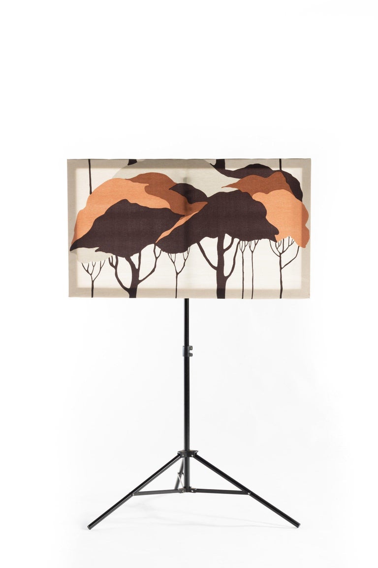 Mid-Century Modern Forest Print Art Attributed to Marjatta Seppälä ...