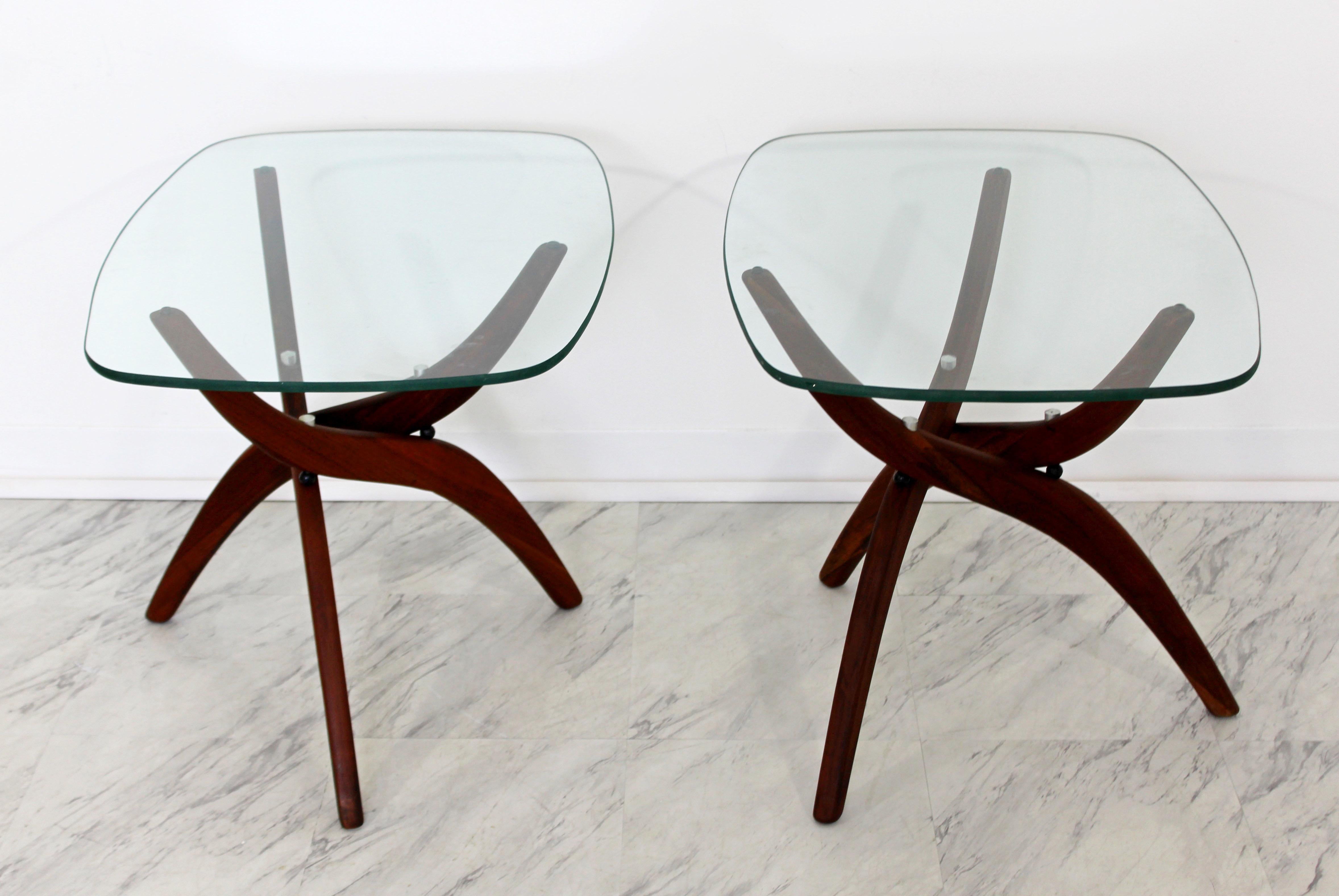 Mid-Century Modern Forest Wilson Walnut Sculptural Coffee End Side ...