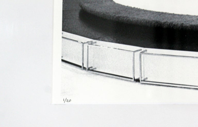 Mid-Century Modern Framed Detroit Auto Show Photograph Signed Bill ...