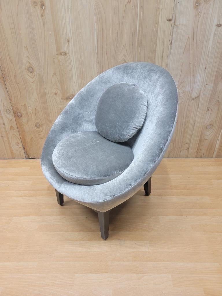 Mid-Century Modern French Modernist Chair Newly Upholstered For Sale at ...