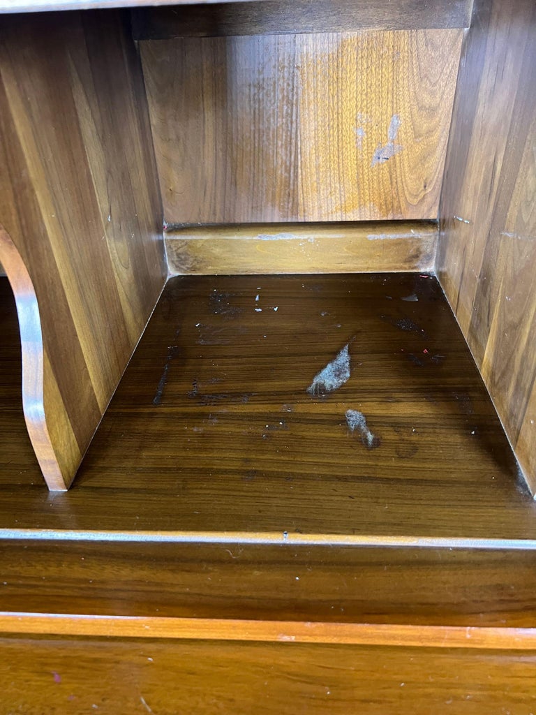 Mid Century Modern Gentleman's Chest with Dropfront Writing For Sale at ...