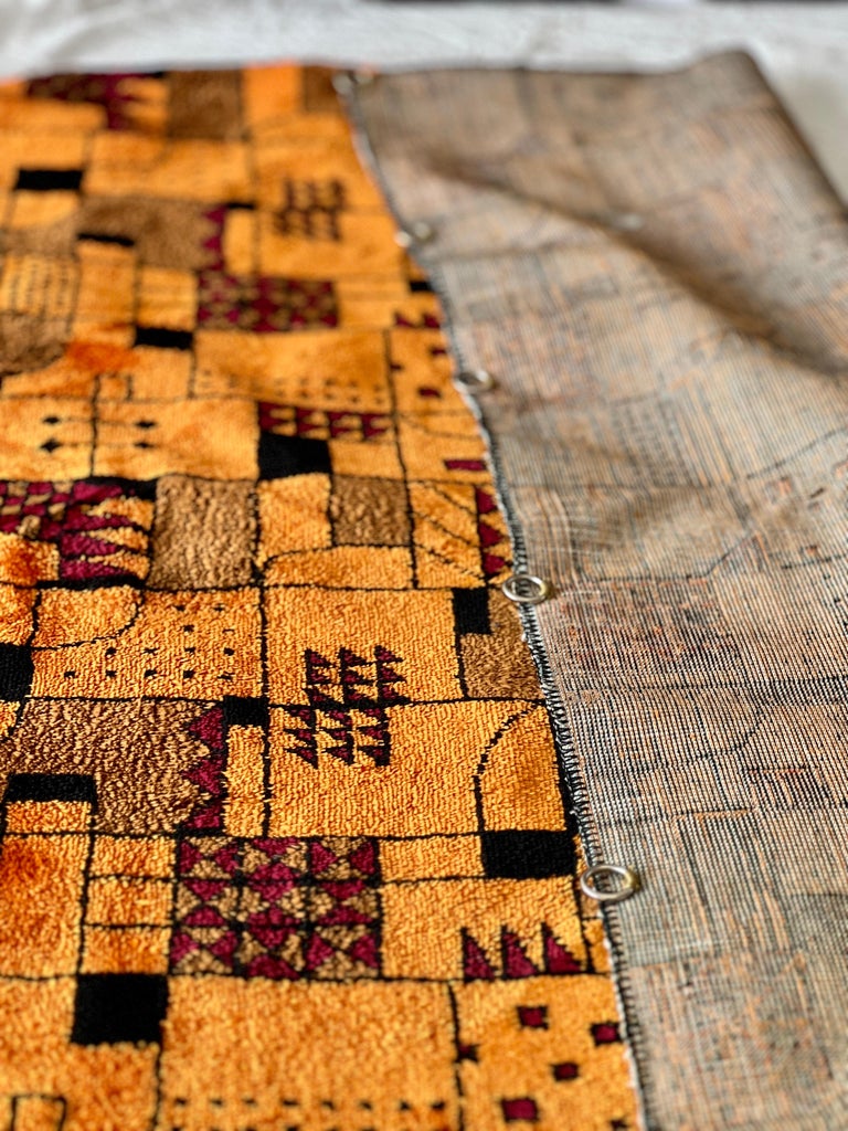 Mid-Century Modern Geometric Wall Hanging Tapestry, 1970 For Sale at ...
