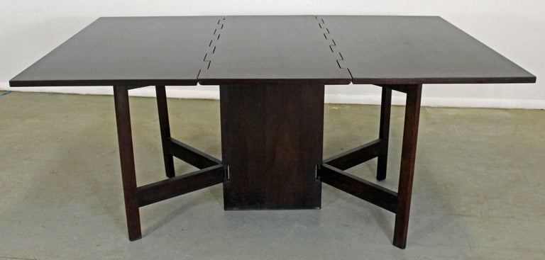 Mid-Century Modern George Nelson for Herman Miller Drop-Leaf Dining ...