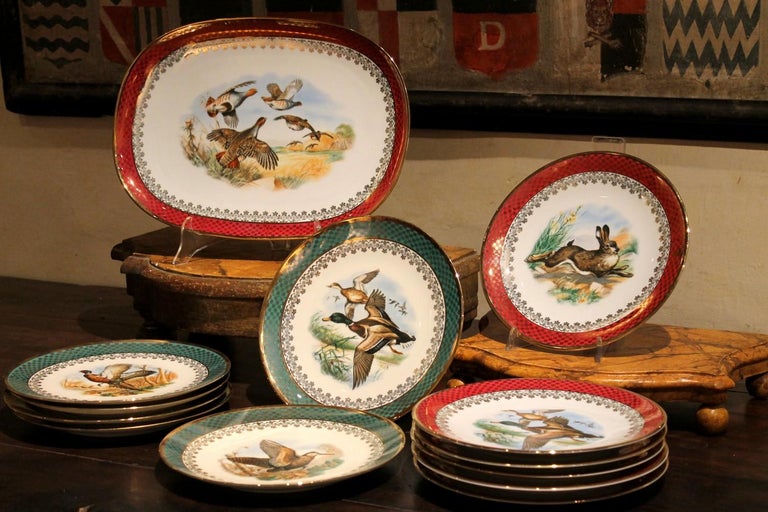 Mid-Century Modern German Bavaria Dishes and Tray Chinaware Porcelain ...