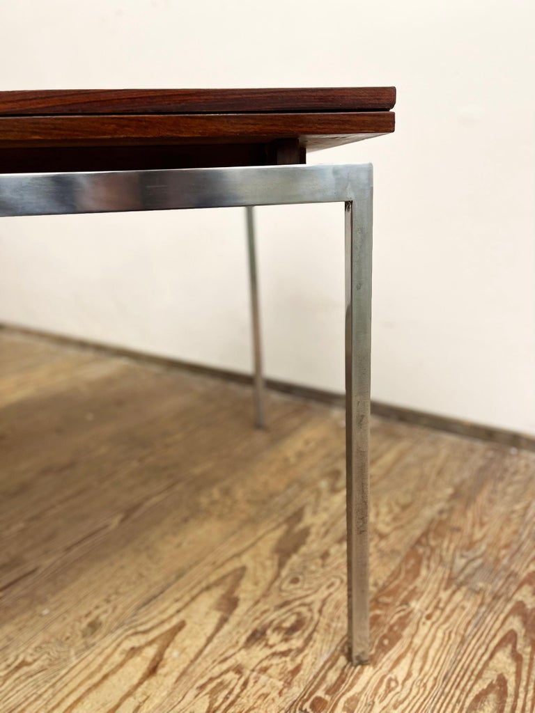 Mid-Century Modern German Extendable Dining Table in Rosewood with ...
