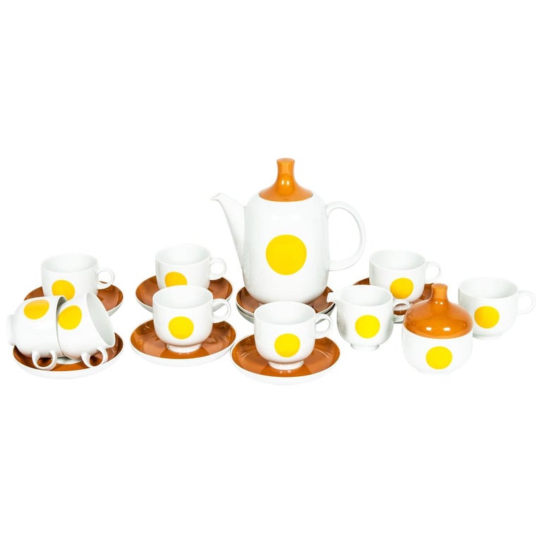 Mid-Century Modern German Tea / Coffee Service For Sale at 1stDibs