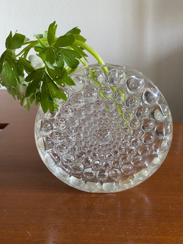 Mid-Century Modern Glass Vase for Beyer Glass For Sale at 1stDibs