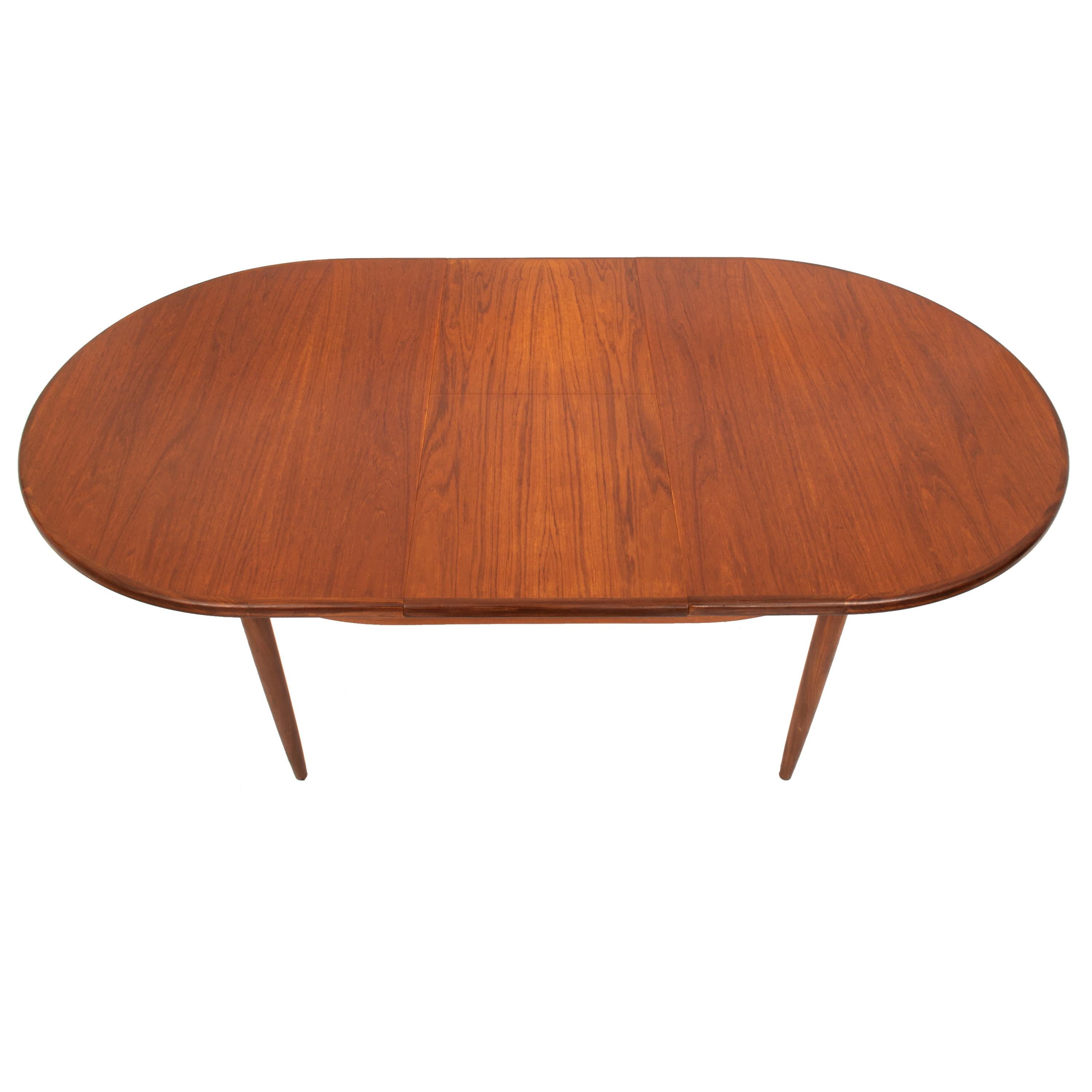 Mid-Century Modern Gplan Fresco Extendable Butterfly Leaf Teak Dining Table 1966 For Sale at ...