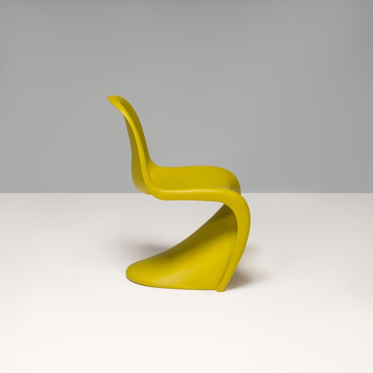 Mid-century Modern Green Panton Chairs by Verner Panton for Vitra For ...