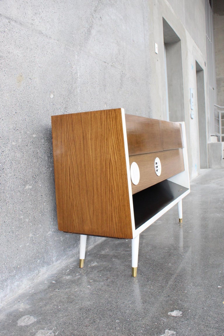 Mid-Century Modern Grundig Majestic Stereo Console For Sale at 1stDibs