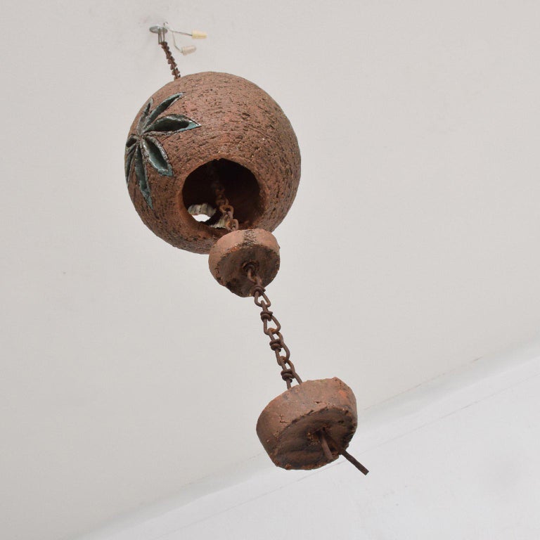 Mid-Century Modern Hanging Pottery Hanging Decoration For Sale at 1stDibs