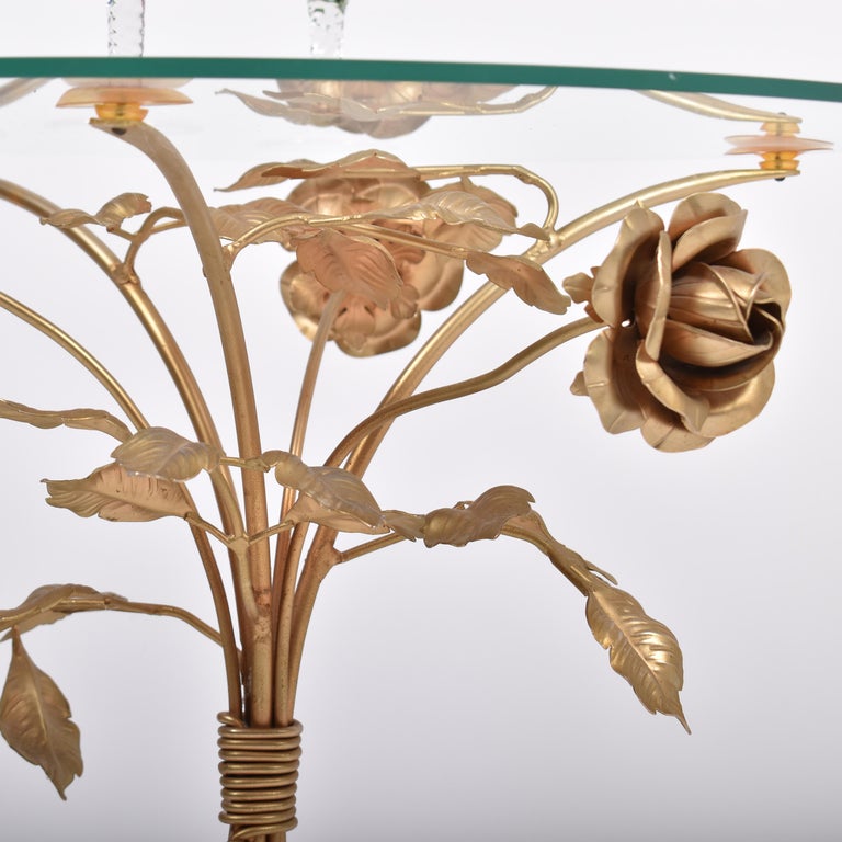 Mid-Century Modern Hans Kögl Gilt Floral Table or Guéridon For Sale at ...