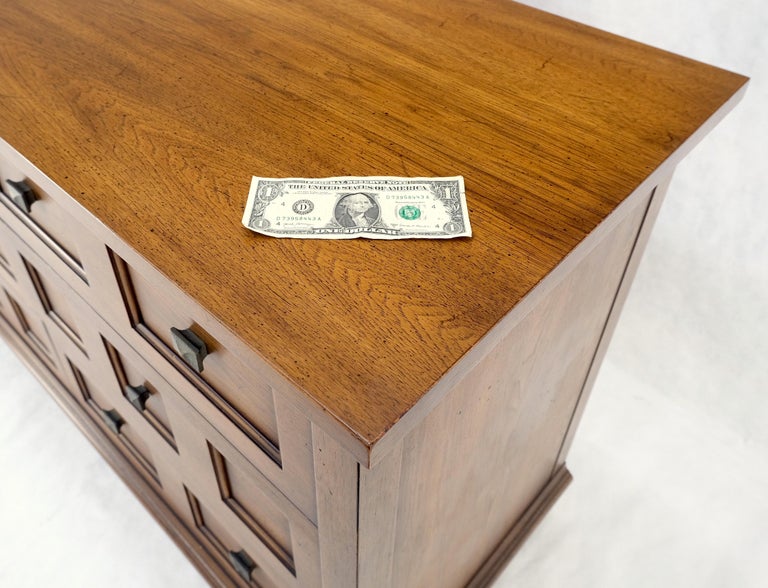 Mid-Century Modern Henredon 9 Drawers Long Dresser Credenza Pyramid ...