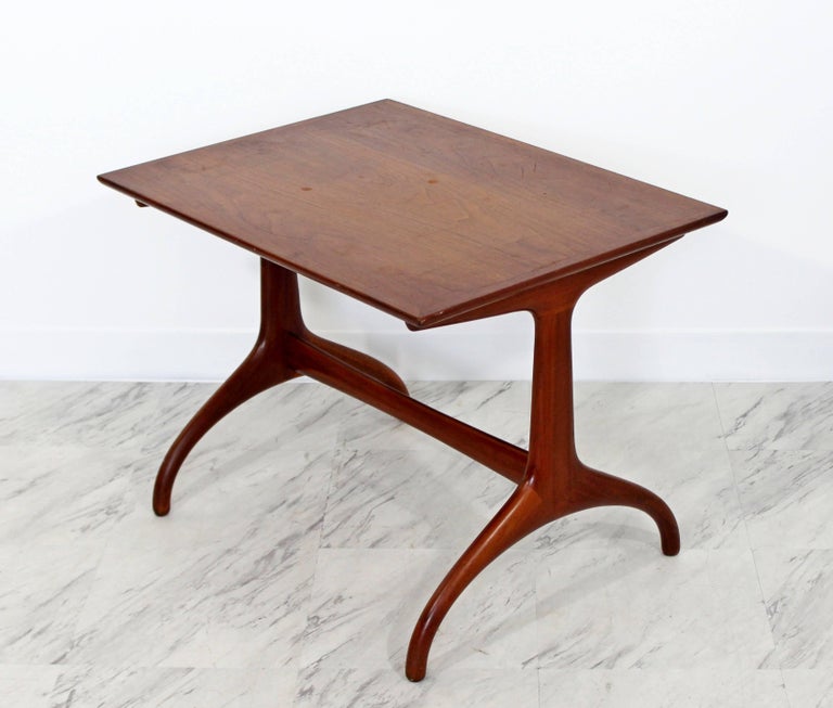 Mid-Century Modern Heritage Henredon Horn Leg Side End Table, 1950s at ...