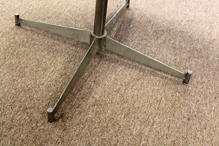 Mid-Century Modern Herman Miller Walnut Wood Dining Game Table Star ...
