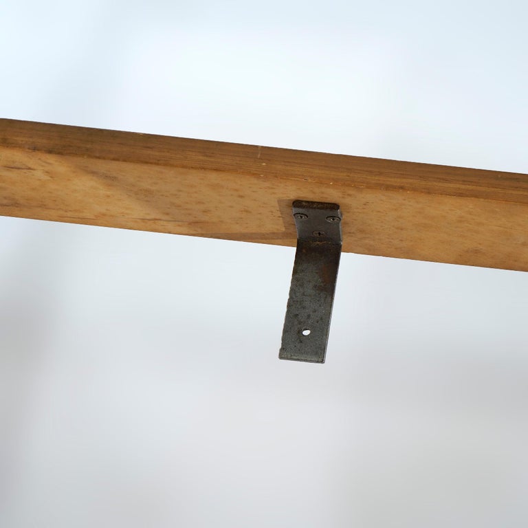 Mid-Century Modern Heywood Wakefield Double Bed Frame, Wheat Finish ...